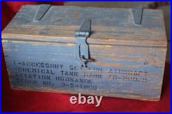 Aviation Ordnance AIRCRAFT Acessory Set CHEMICAL TANK Mk10 Mod 0 Crate ...