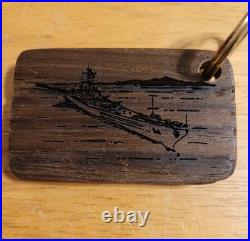 Battleship USS Wisconsin original 1940s Teak Deck Removed In 1980s Key ...
