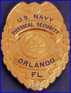 Us Navy Orlando Florida Physical Security Emblem | United States Navy