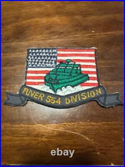 Vintage US Navy River Division 554 Patch | United States Navy