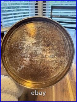 Vintage US Navy Silverplate USN Soldered Side Pour Coffee Pot Reed ...