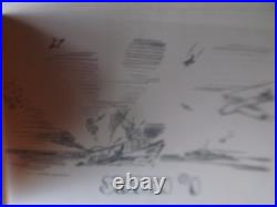 WWII USN Sailor Souvenir Album, USS Bennett, Drawings Letters Kamikaze ...