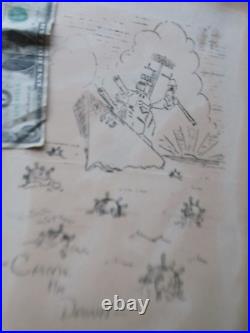 WWII USN Sailor Souvenir Album, USS Bennett, Drawings Letters Kamikaze ...